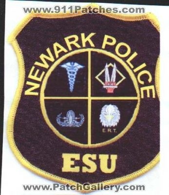 New Jersey - Newark Police ESU - PatchGallery.com Online Virtual Patch Collection By: 911Patches ...